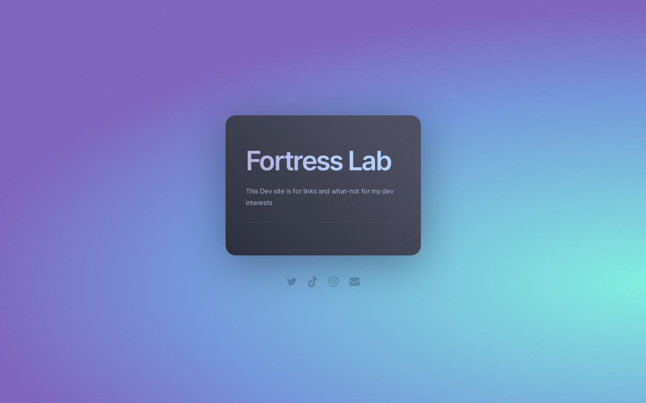 FortressLab - Dev